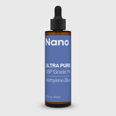 NANO Ultra Pure Methylene Blue USP Pharmaceutical Grade 1% | 100 ML ...
